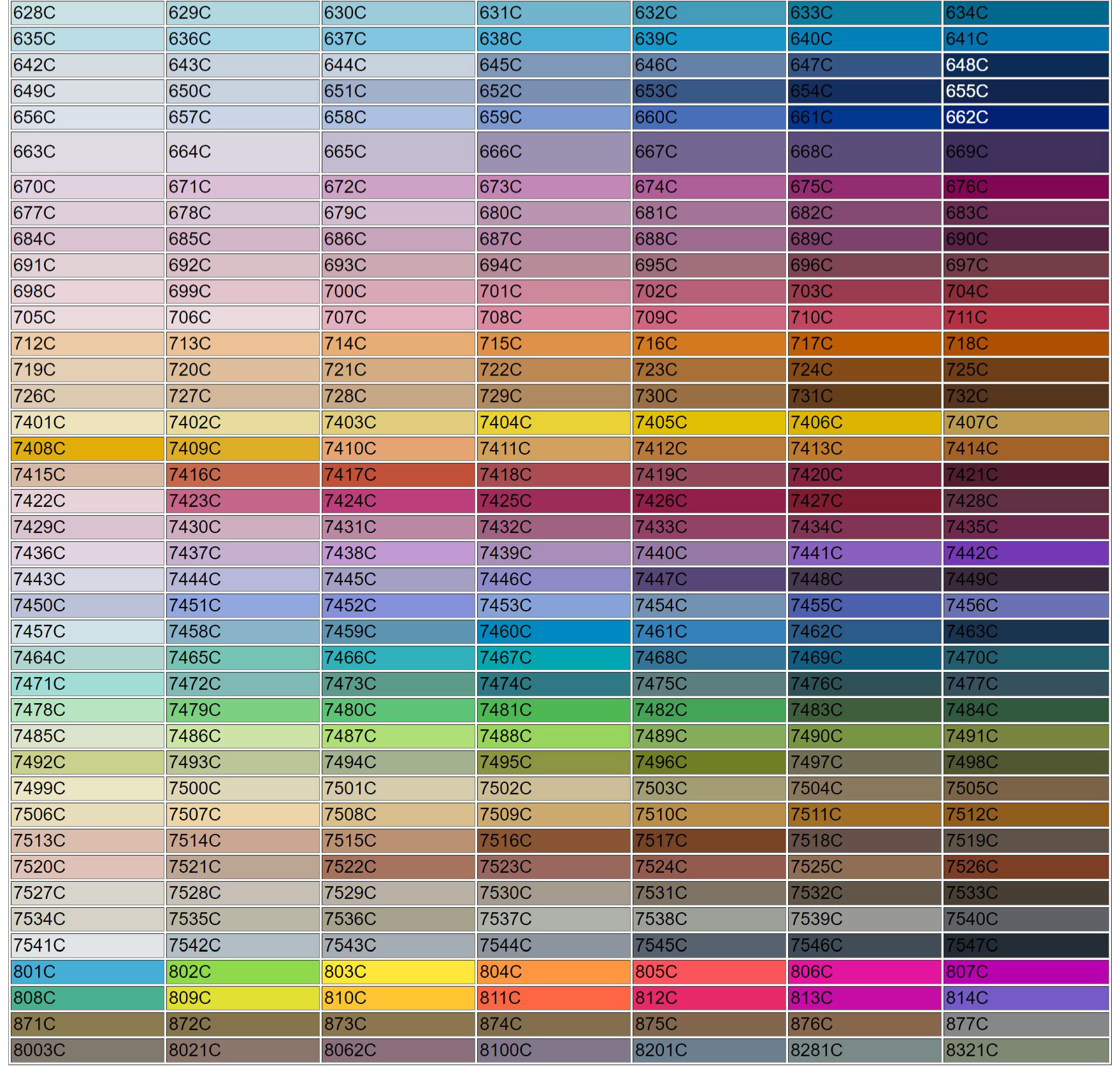 pantone潘通C卡色4 | 【DoveFly United 台灣製造識別證帶】企業首選識別證帶&金屬客製製造設計工廠